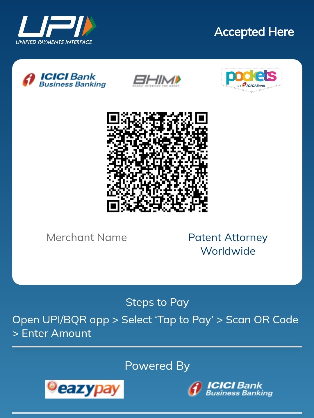 Guide to Invoice Payment Options for Patent Attorney Worldwide Pvt. Ltd ...